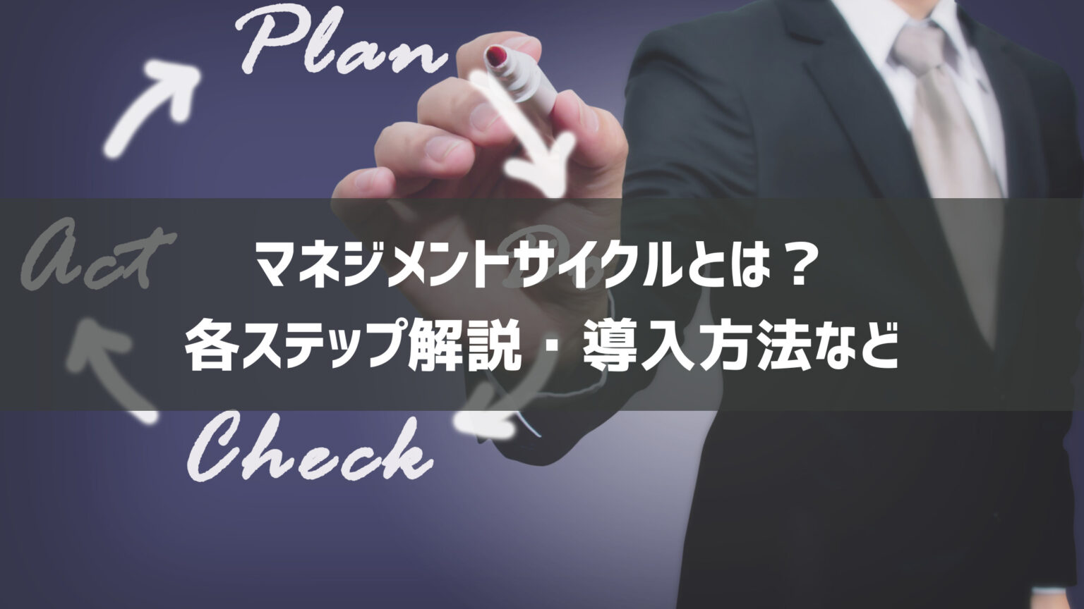マネジメントサイクルとは？各ステップ解説・導入方法など | JINJIPACK｜中小企業に特化した評価制度・賃金制度のオンラインコンサルティング